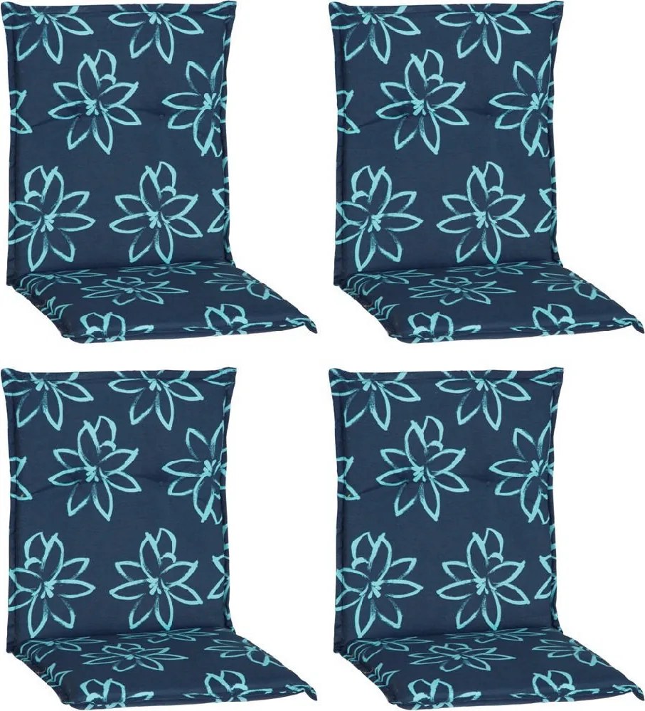 XXXLutz SADA POLSTRŮ NA ŽIDLI 4 ks, 100/50/6 cm Gardenson - Online Only zahradní nábytek - 006285008503
