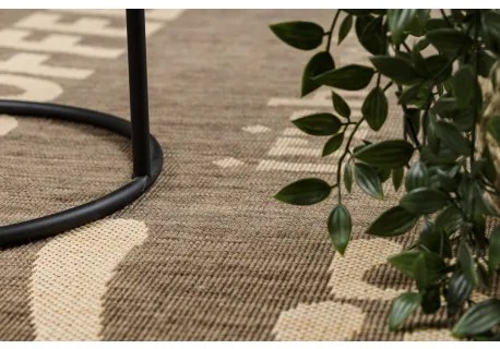 koberec SIZAL FLOORLUX 20221 coffe / mais velikost 160x230 cm | krásné koberce cz