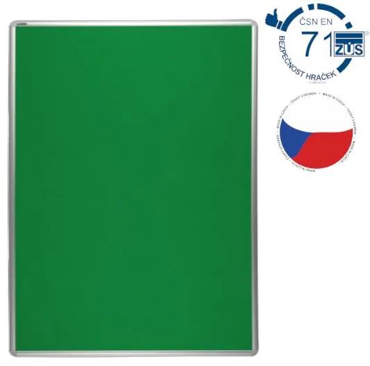 Textilní nástěnka EkoTAB 60 x 90 cm - zelená