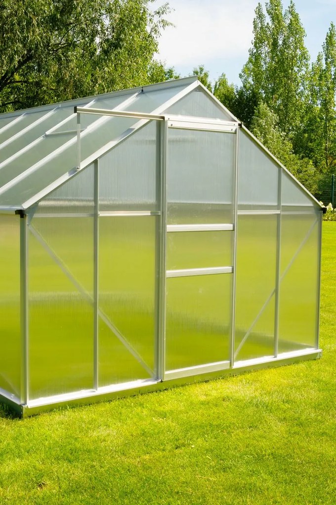 Trend SK Skleník Greenhouse, Alu, PC 6 mm, 250x370x195cm