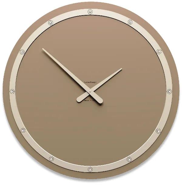 Designové hodiny 10-211 CalleaDesign Tiffany Swarovski 60cm (více barevných variant) Barva žlutá klasik-61 - RAL1018