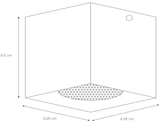 Lucide 09101/01/30 - Bodové svítidlo BODI 1xGU10/50W/230V