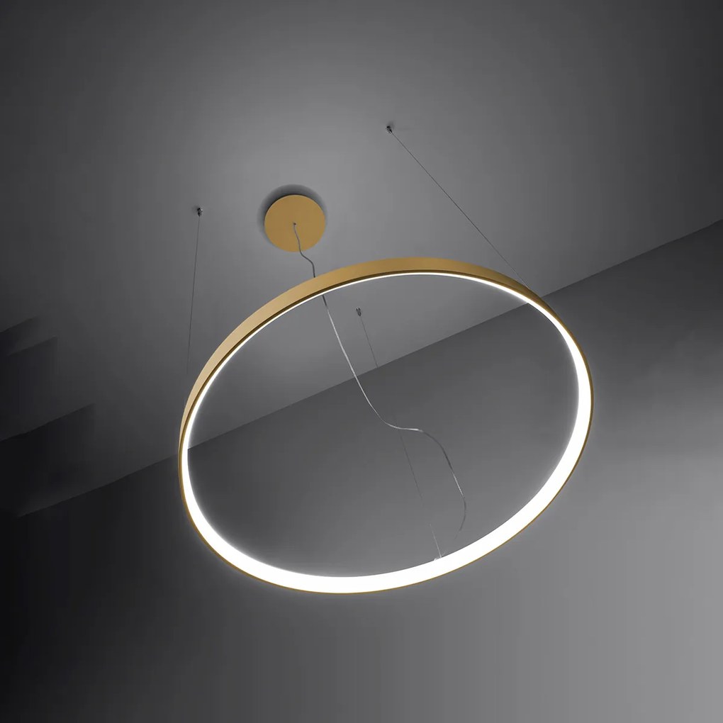 Závěsné LED svítidlo Rio 110, 1x LED 70w, 3000k, g