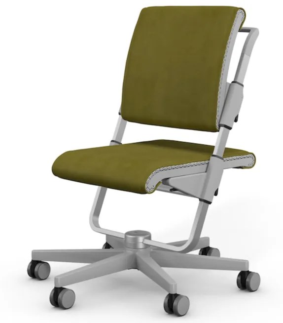 Dětská rostoucí židle Moll Scooter Grey Moss