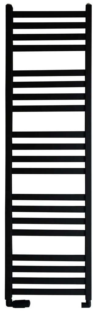 Regnis LOX, topné těleso 300x1190mm, 582W, černá matná, LOX120/30/D300/BLACK