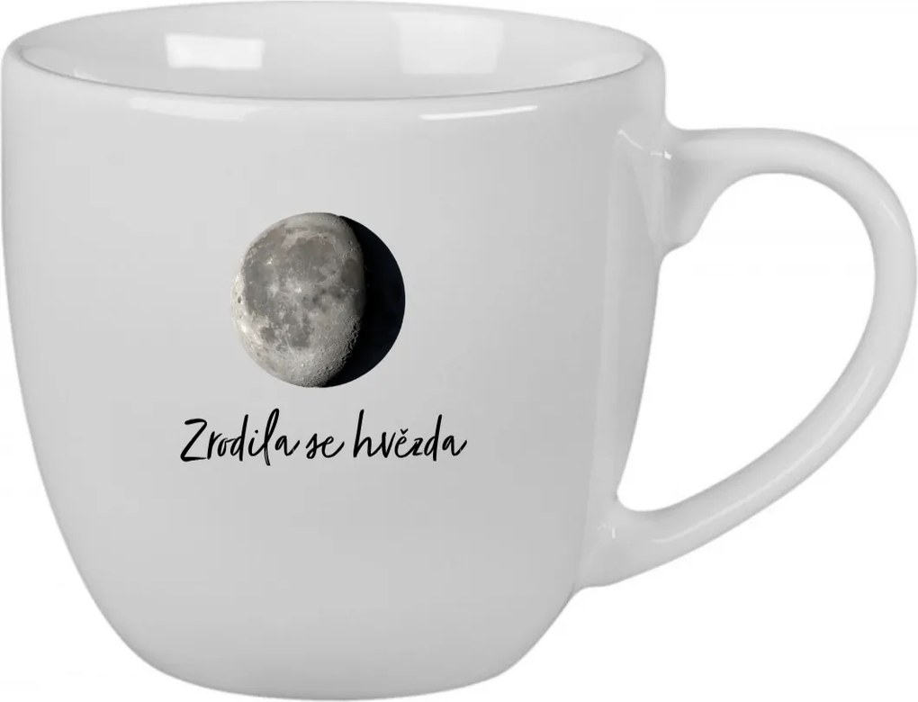 Personalizovaný keramický hrnek 400 ml s měsíční fází