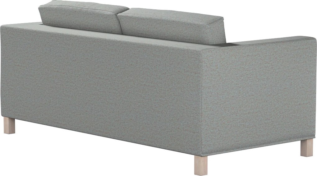 Potah na pohovku IKEA Karlanda rozkládací, krátký barva modrá látka pletený vzor
