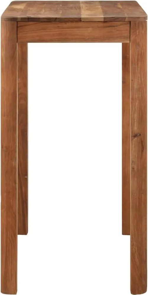 Barový stůl masivní akácie s medovým povrch 110 x 55 x 106 cm 337835