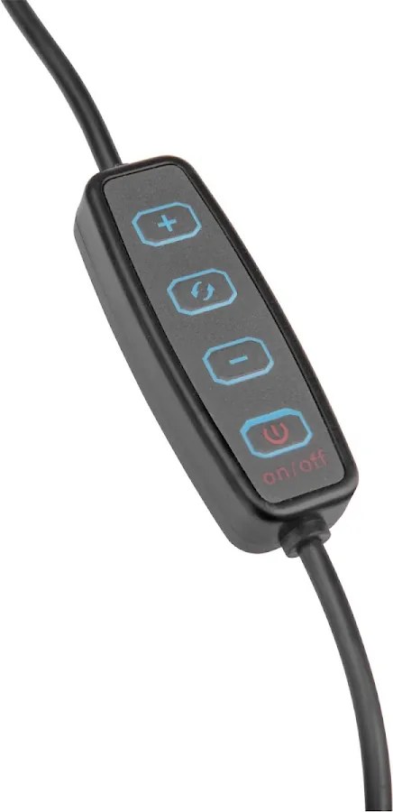Lampa stolní s lupou, USB napájení, 1300 lm, 3 barvy světla, 5 × zvětšení EXTOL LIGHT 43160