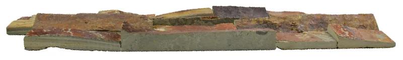 ALFIstyle Kamenný obklad, multicolor břidlice, 15x60 cm