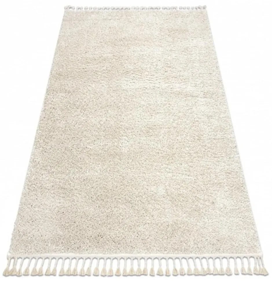 Kusový koberec Shaggy Berta krémový 160x220cm