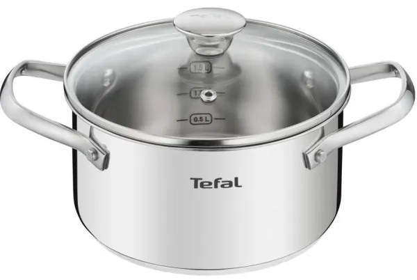 Tefal - Sada hrnců 10 ks COOK EAT nerez