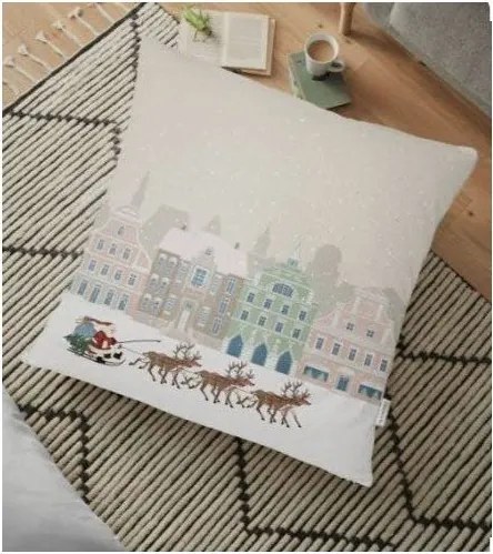 Povlak na polštář s vánočním motivem 43x43 cm Merry Christmas – Mila Home