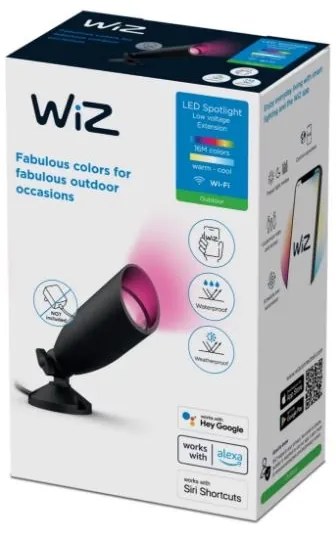 WiZ - LED RGBW Stmívatelné venkovní bodové svítidlo SPOT LED/4W/12V IP65 Wi-Fi