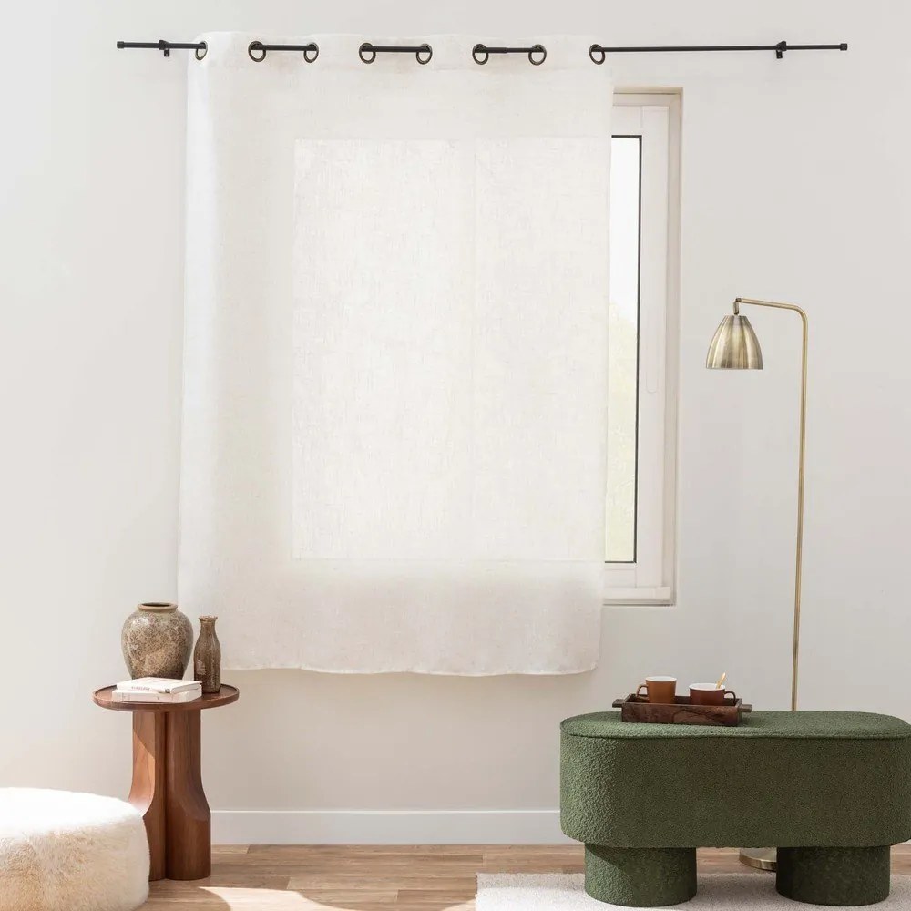 Krémový závěs 140x180 cm Pauline – douceur d'intérieur