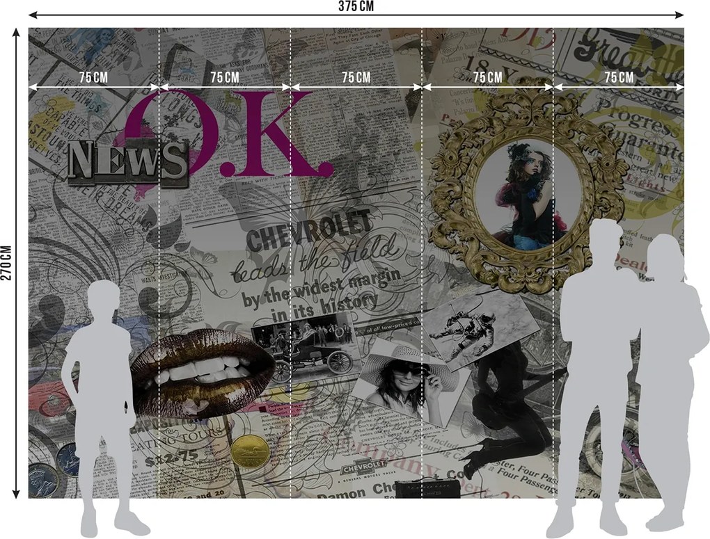 Fototapeta na míru O.K. | Vliesová fototapeta na zed' | DFTNXXL0305
