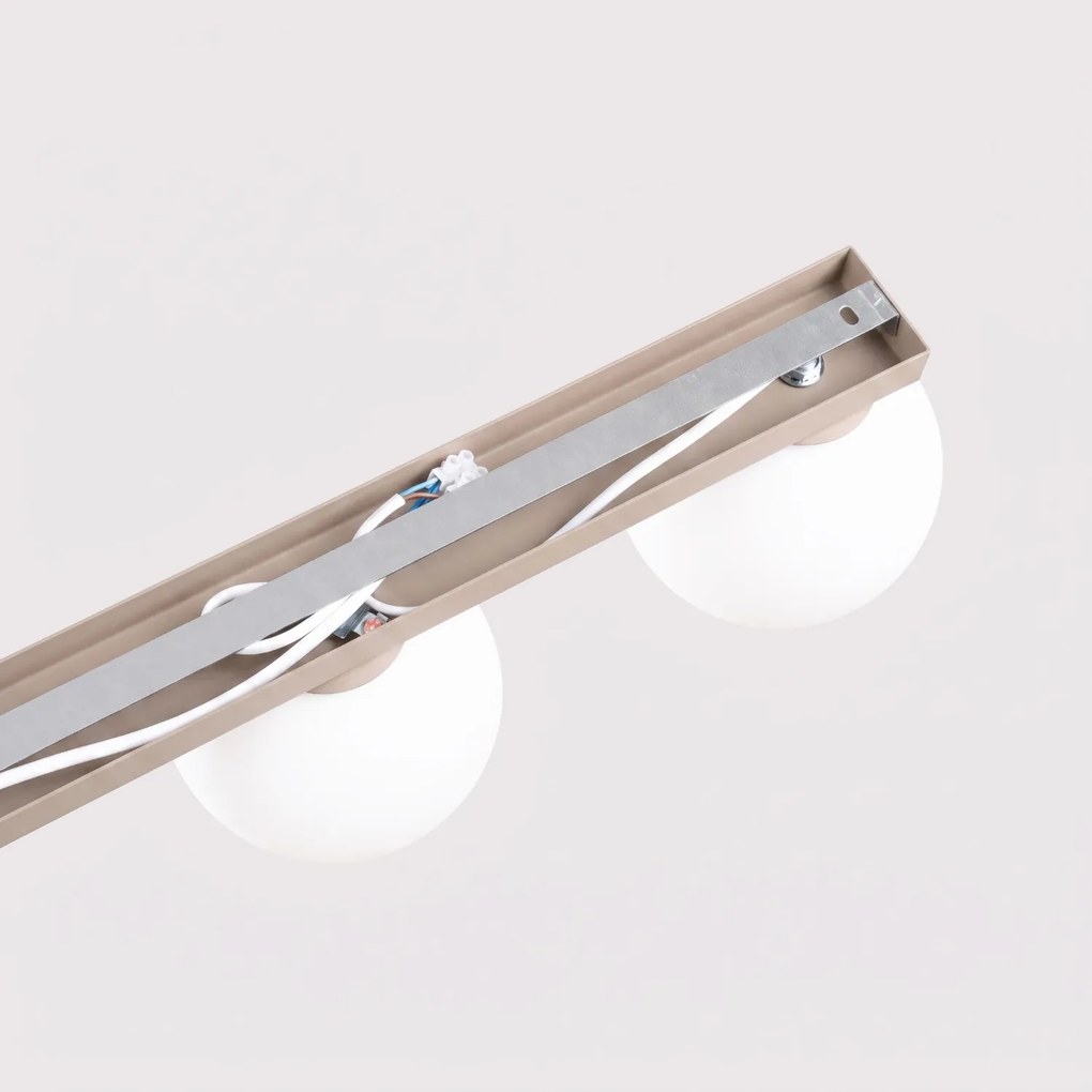 Sollux Lighting Stropní svítidlo YOLI 4 taupe