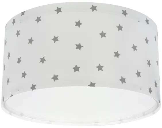 Dalber 82216B - Dětské stropní svítidlo STAR LIGHT 2xE27/60W/230V bílá
