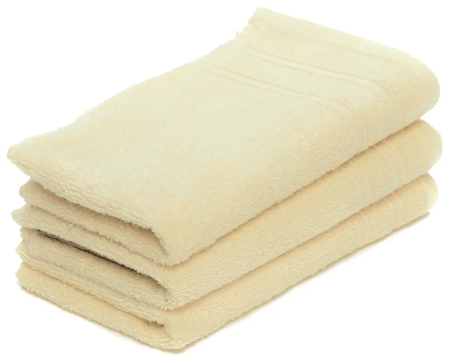 Dětský ručník Bella krémový 30x50 cm