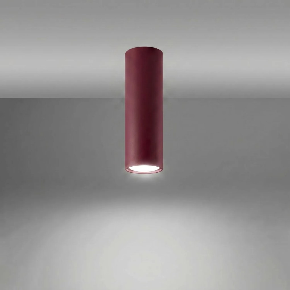 Sollux Lighting Stropní svítidlo LAGOS 20 bordó