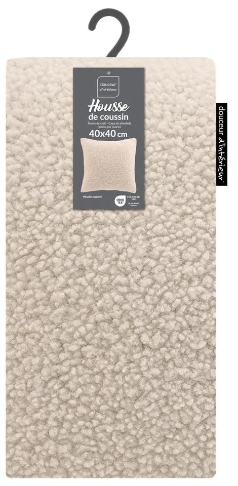 Povlak na polštář s beránkem 40x40 cm Woolen – douceur d'intérieur