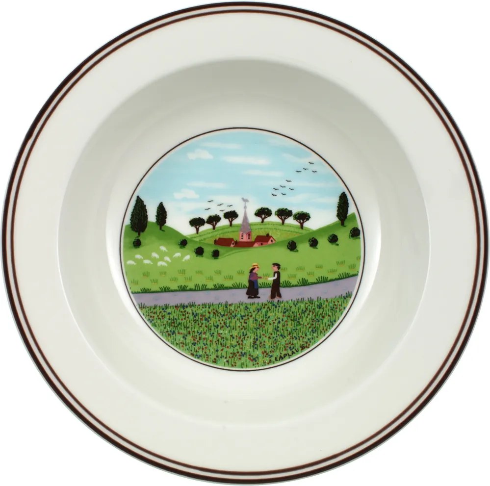 Villeroy&Boch Villeroy & Boch Design Naif salátová mísa Setkání, 19,9 cm, 220 ml