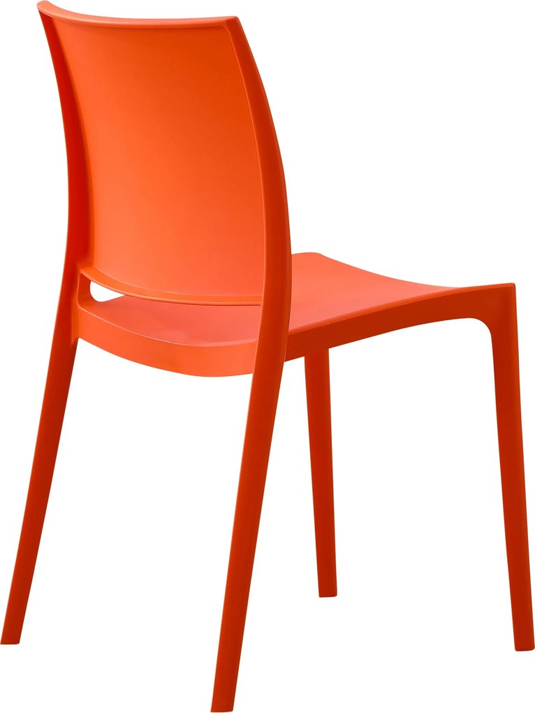 Sada 2 ks židle Meton – oranžová
