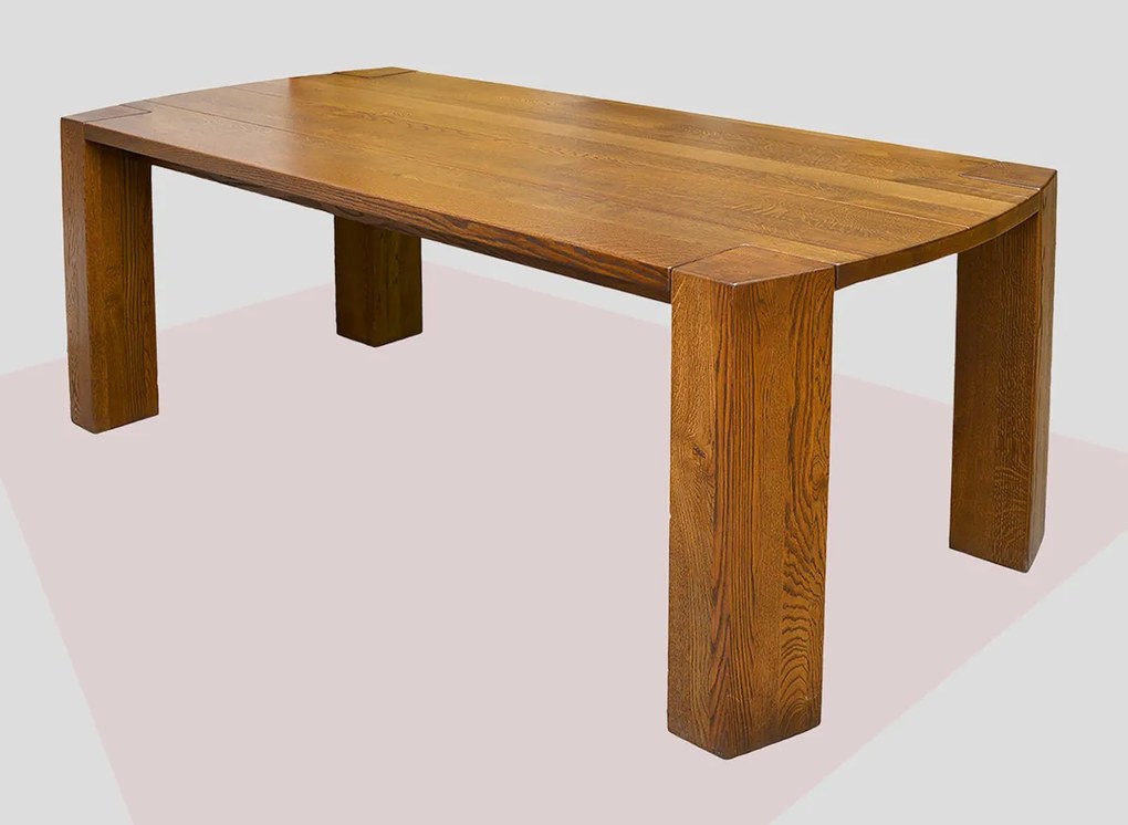 Masivní dubový stůl nízký - Ridder