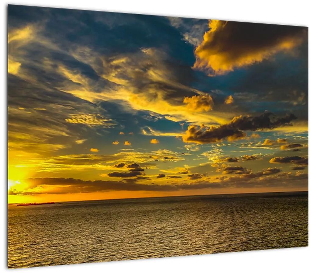 Západ slunce na moři (70x50 cm)