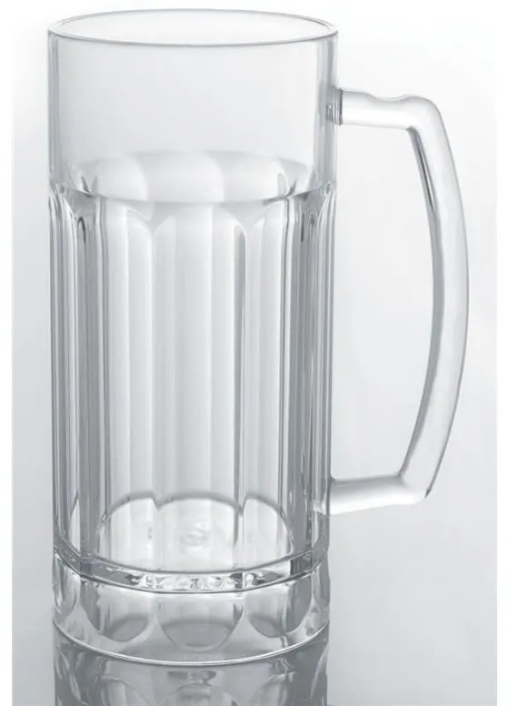 METPLAS POLYKARBONÁTOVÁ SKLENICE NA PIVO 568ML PRŮHLEDNÝ