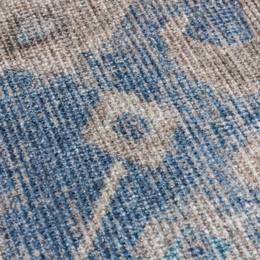 Modrý pratelný koberec 190x290 cm Orelia Global – Flair Rugs