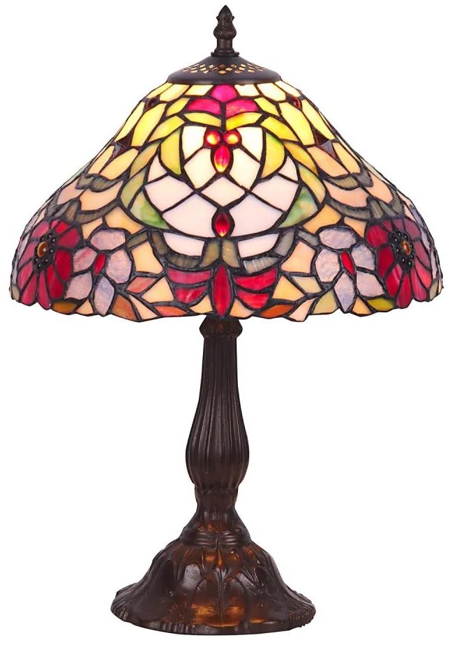 Rabalux 8090 - Tiffany vitrážová stolní lampa MIRELLA 1xE27/60W/230V