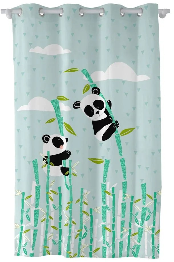 Dětský bavlněný závěs Moshi Moshi Panda, 135 x 180 cm