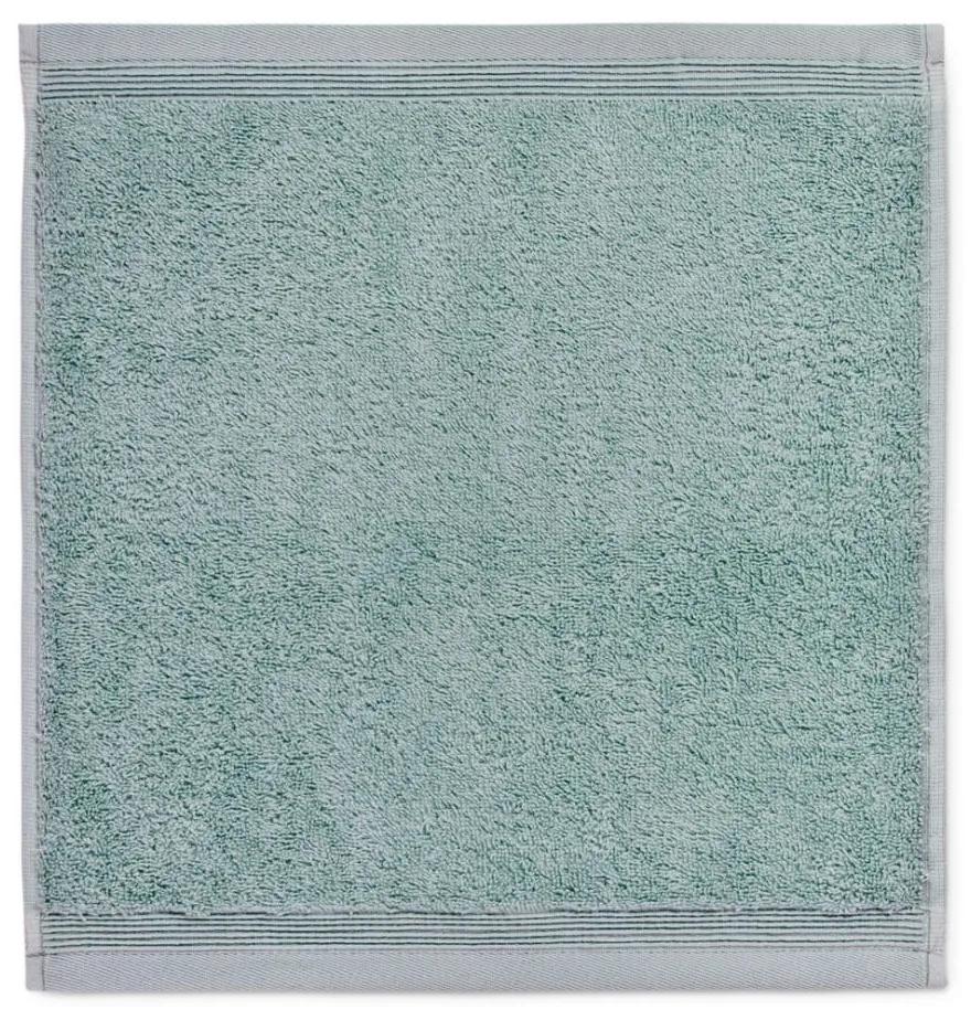 SUPERWUSCHEL ručník 30 x 30 cm šedo-zelený