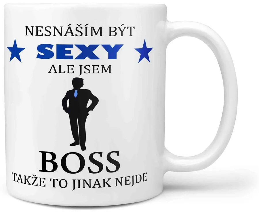 Hrnek Sexy boss (Náplň hrníčku: Žádná)
