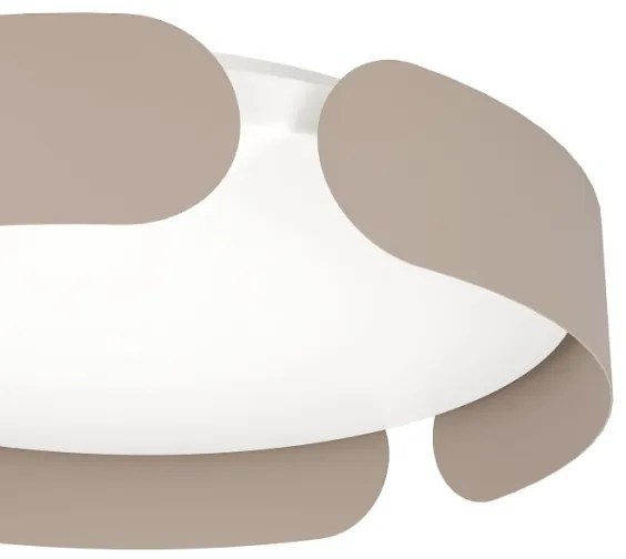 Eglo 99623 - LED Stropní svítidlo VALCASOTTO LED/20W/230V pr. 37 cm hnědá