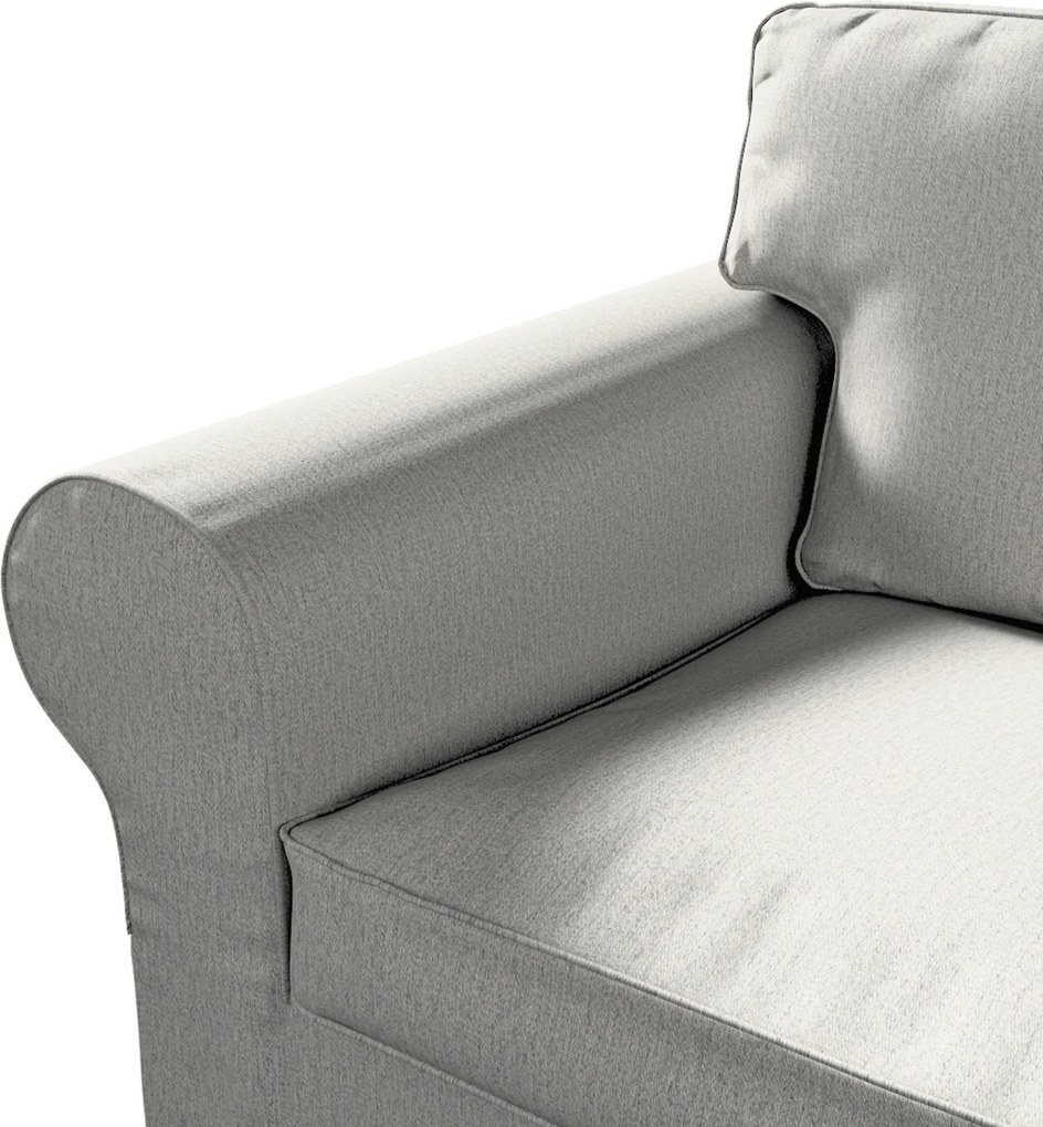 Potah na pohovku IKEA Ektorp 3-místná rozkládací, NOVÝ MODEL 2013 barva šedá látka pletený vzor