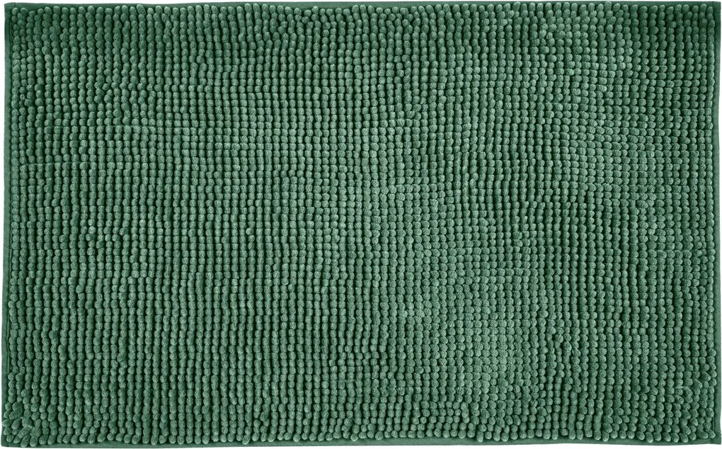 Koupelnová předložka, zelená, polyester, 80 x 50 cm, Allstar