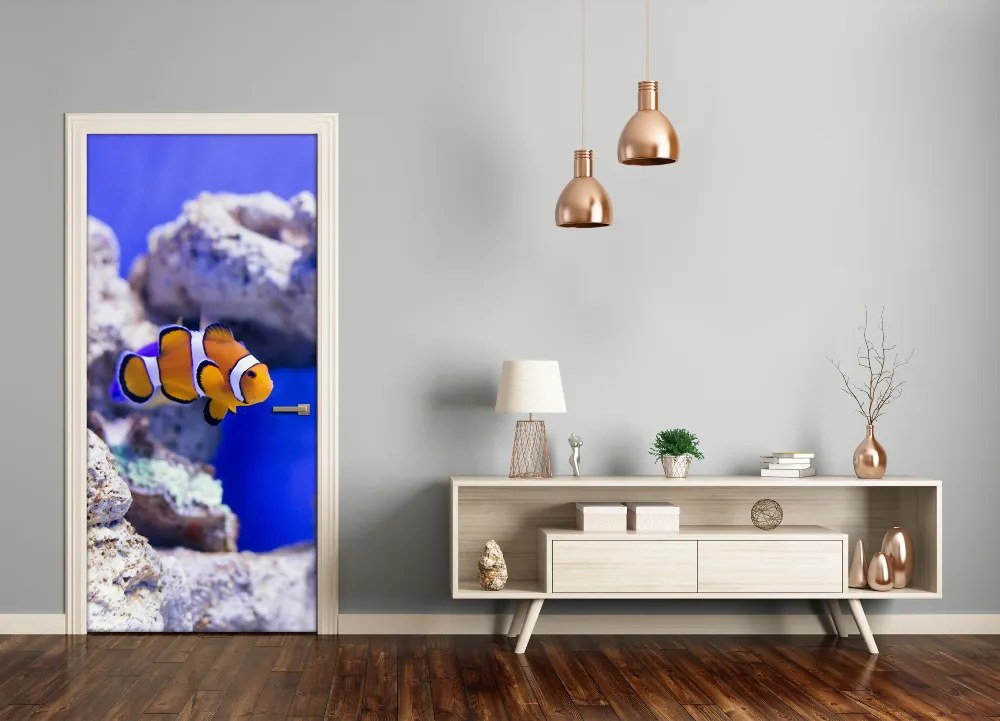 Samolepící fototapeta na dveře Ryba Nemo 95x205 cm