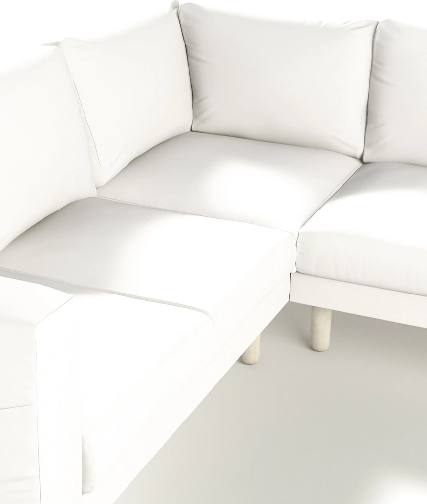Potah na pohovku IKEA Norsborg rohová 4-místná barva bílá