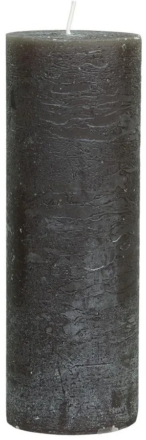 Kávová široká svíčka Macon Rustic coffee - Ø 7*20cm/ 80h