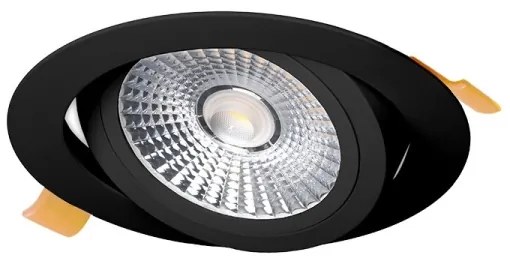 LED Podhledové svítidlo LED/18W/230V 3000K pr. 11,5 cm černá