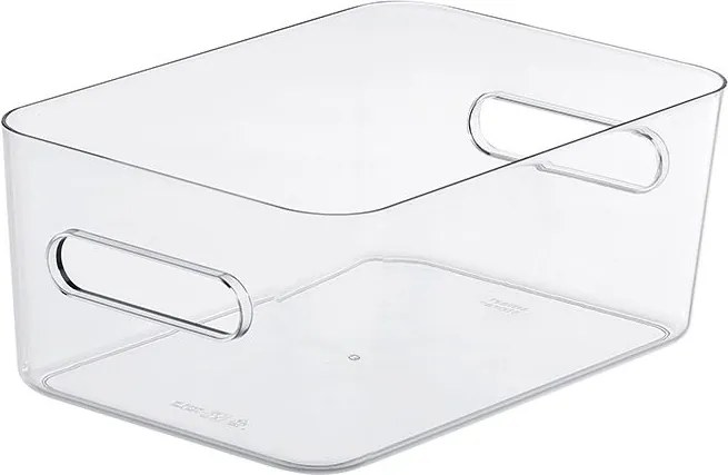 Smartstore COMPACT Úložný box M, 29,5 × 19,5 × 12 cm, 5,3 l, transparentní