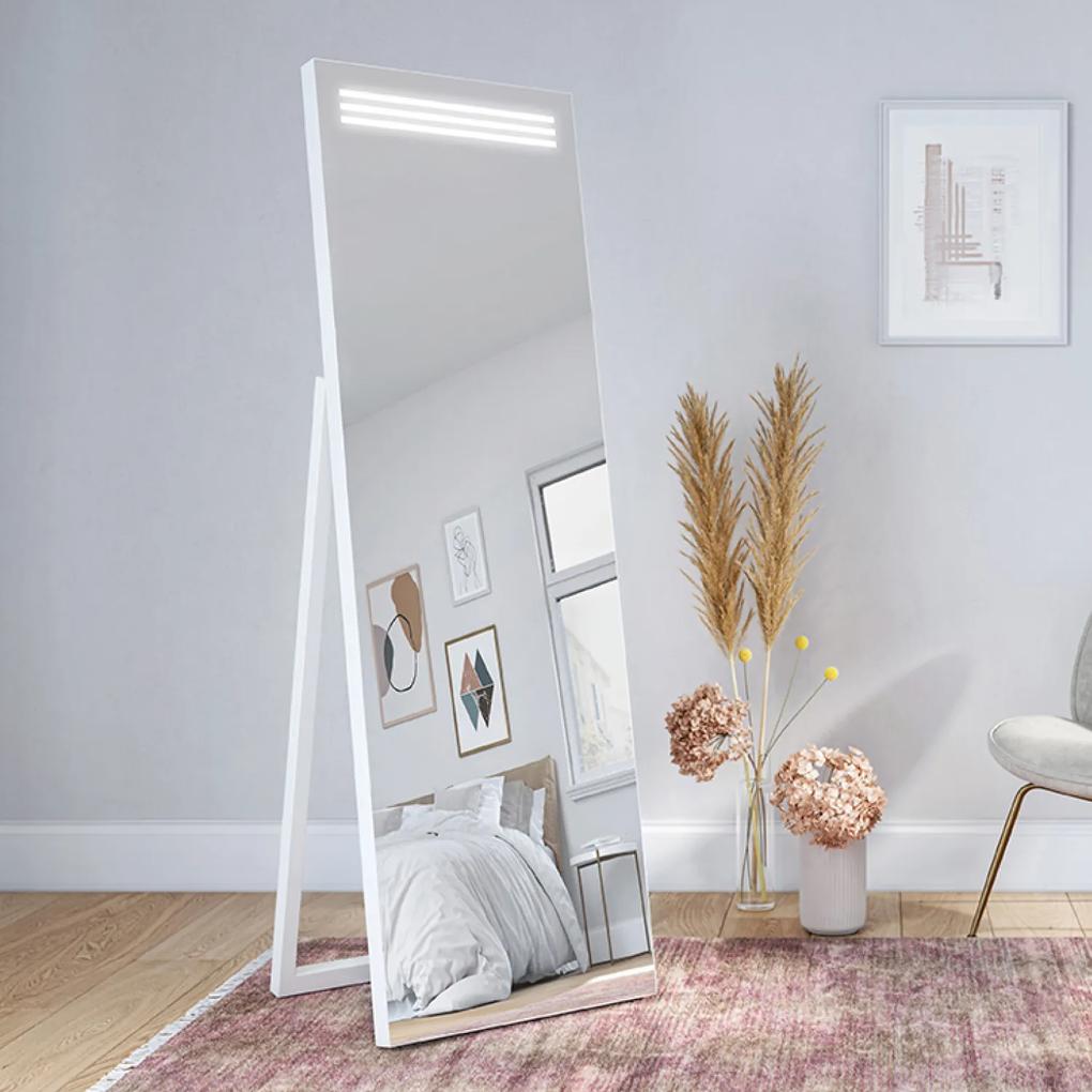 Zrcadlo Apento White LED Rozměr: 60 x 150 cm
