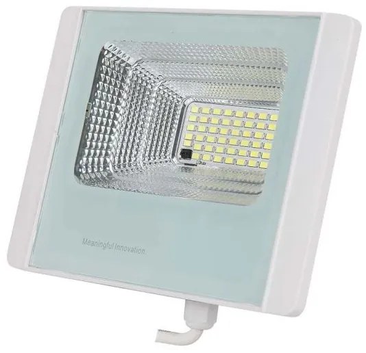 LED Venkovní solární reflektor LED/12W/3,2V IP65 4000K + DO