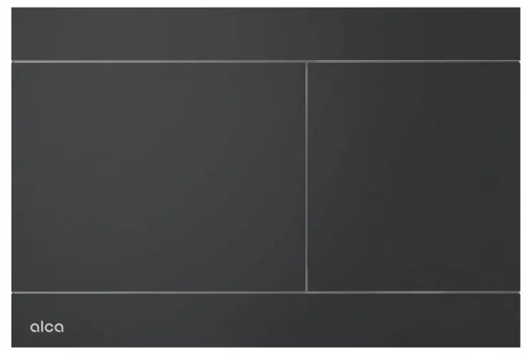ALCA Ovládací tlačítko pro předstěnové instalační systémy, nerez-černá mat FUN-BLACK