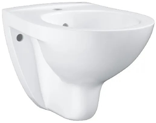 Grohe Bau Ceramic - Závěsný bidet s přepadem, alpská bílá 39433000