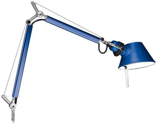 Artemide A010950 Tolomeo Micro halo Table, tělo lampy, 1x46W E14, modrá