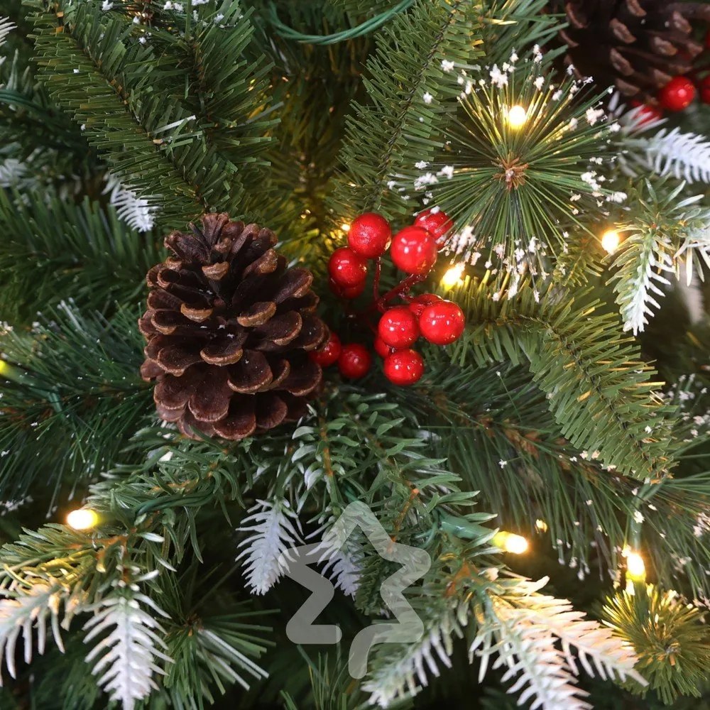 Umělý vánoční stromeček výška 150 cm Snowy Pine LED – Můj Stromeček