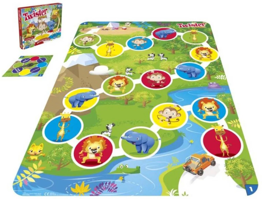 HASBRO HRA Twister Junior 2v1 CZ SK *SPOLEČENSKÉ HRY* 14f7478
